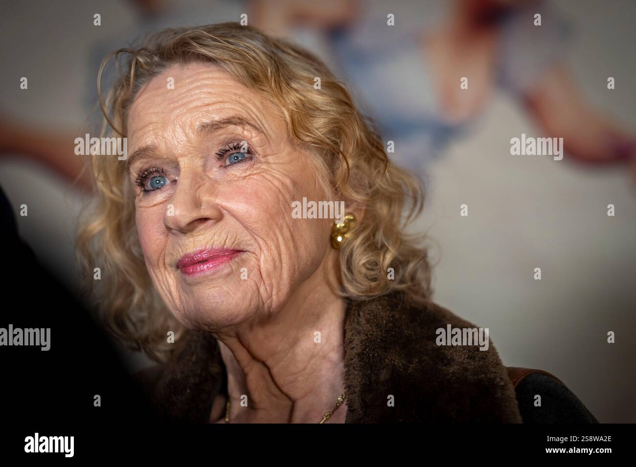Oslo 20250123. Liv Ullmann at the Premiere and red carpet "Peter Pan ...