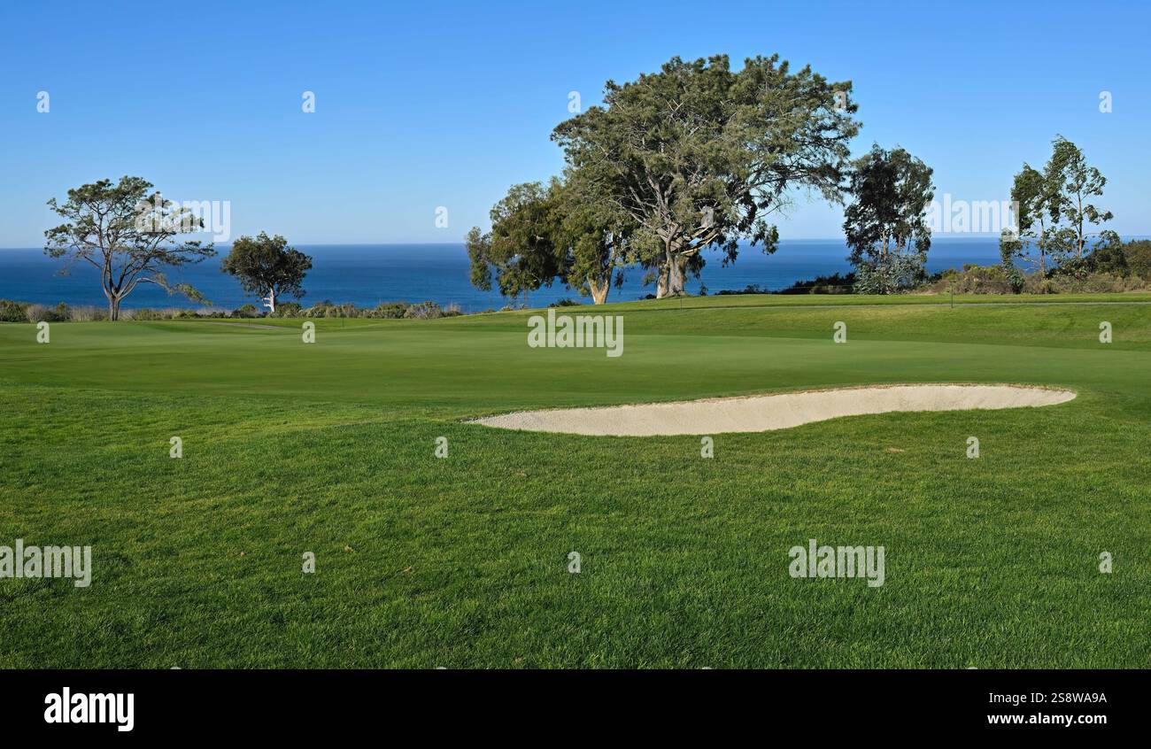 San Diego, California, USA. 23rd Jan, 2025. The fairway of the 11th ...