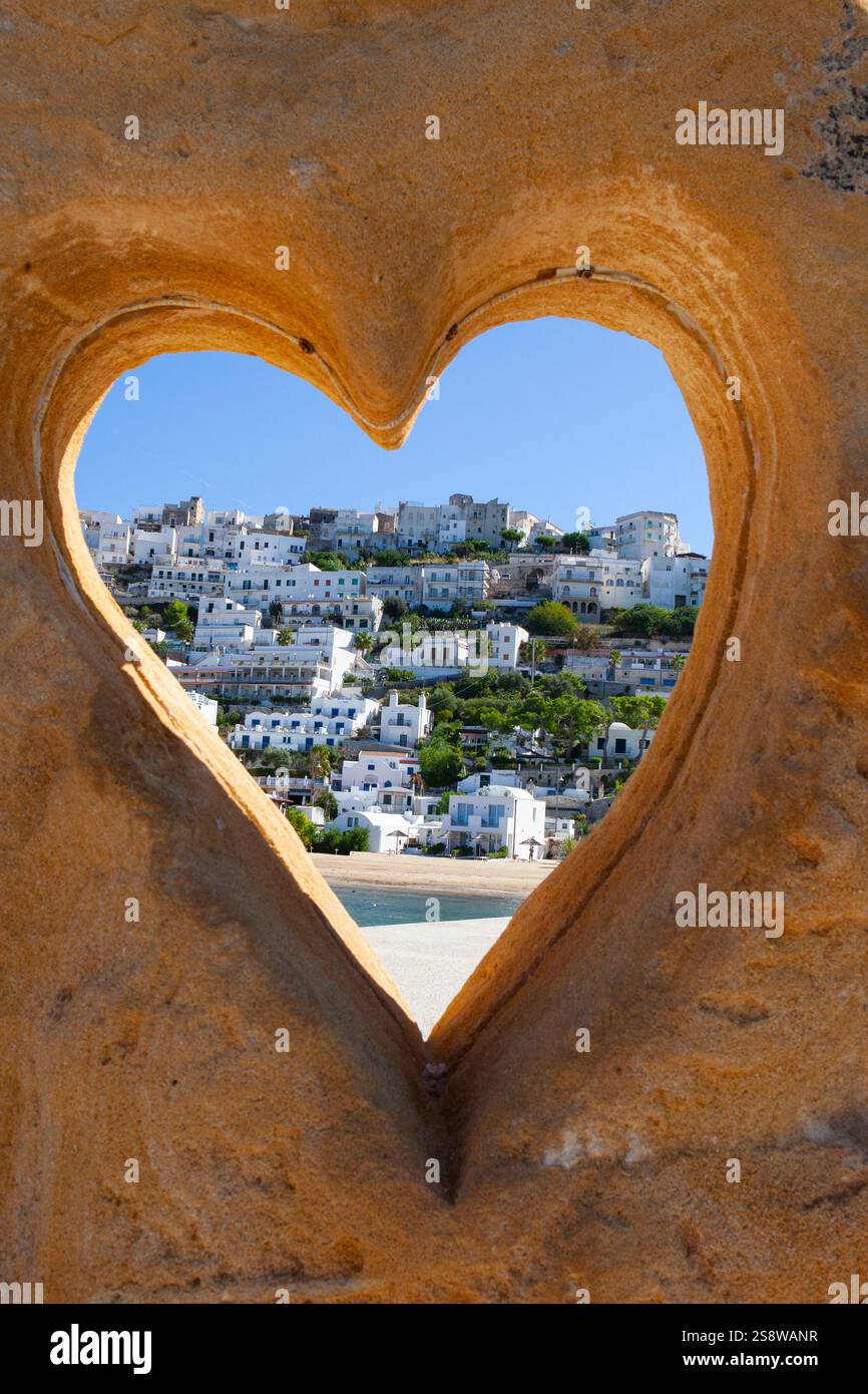 Peschici is a charming coastal town in the Apulia region of Italy ...