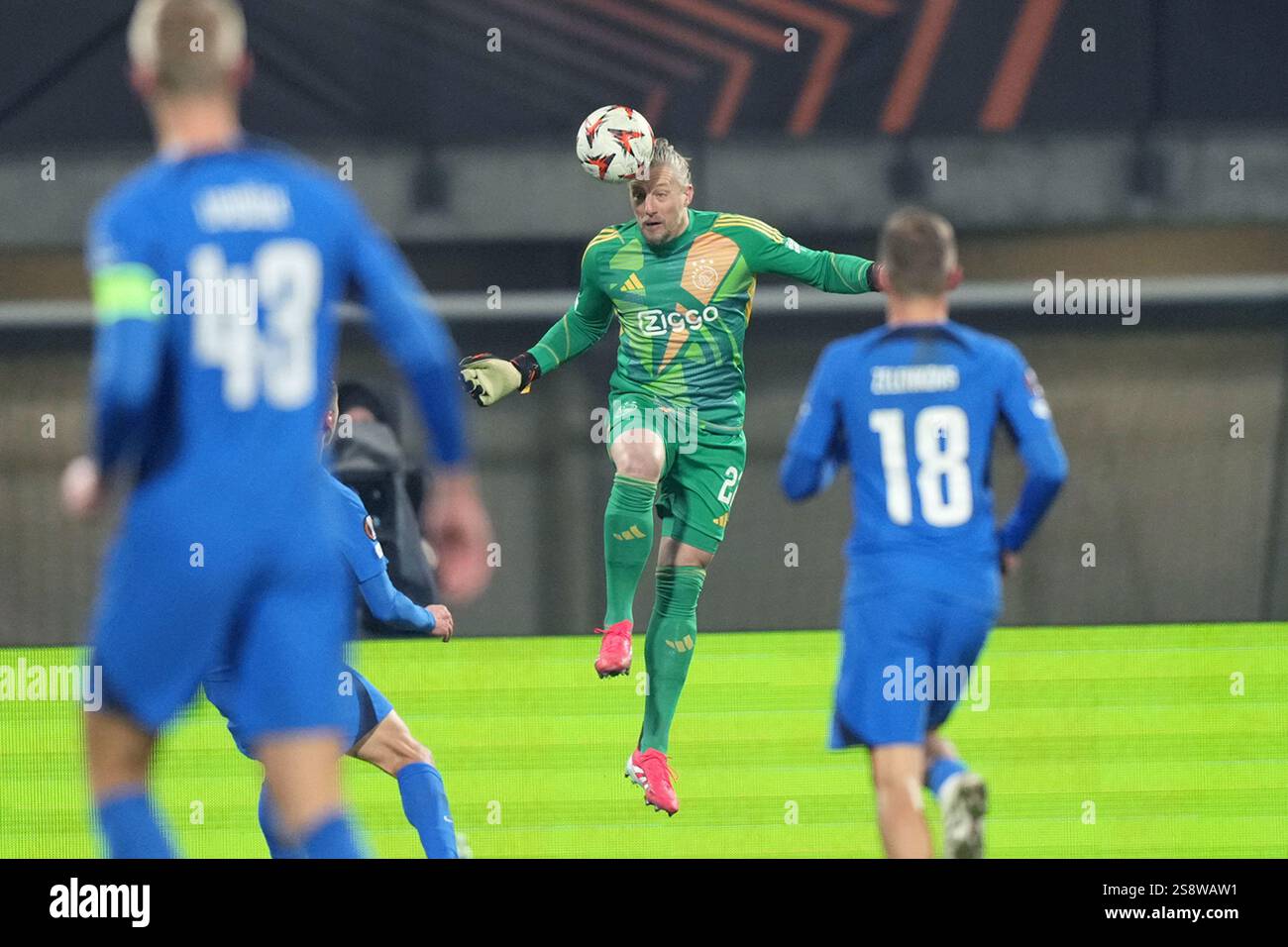 RIGA, 23-01-2025 , Daugava Stadium , football, UEFA Europa League ...