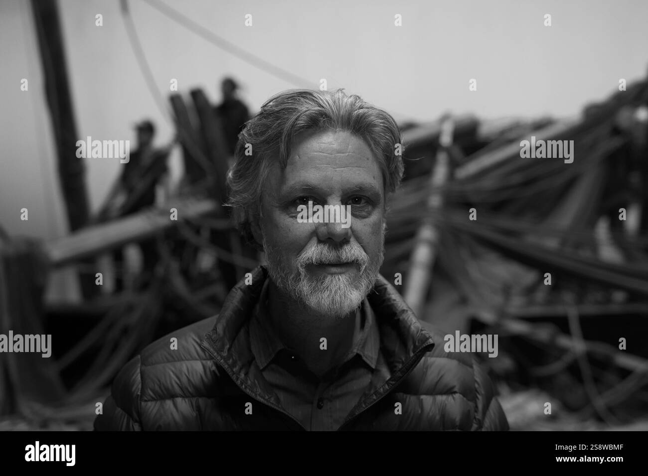 Nosferatu (2024) Production designer Craig Lathrop on the set of ...