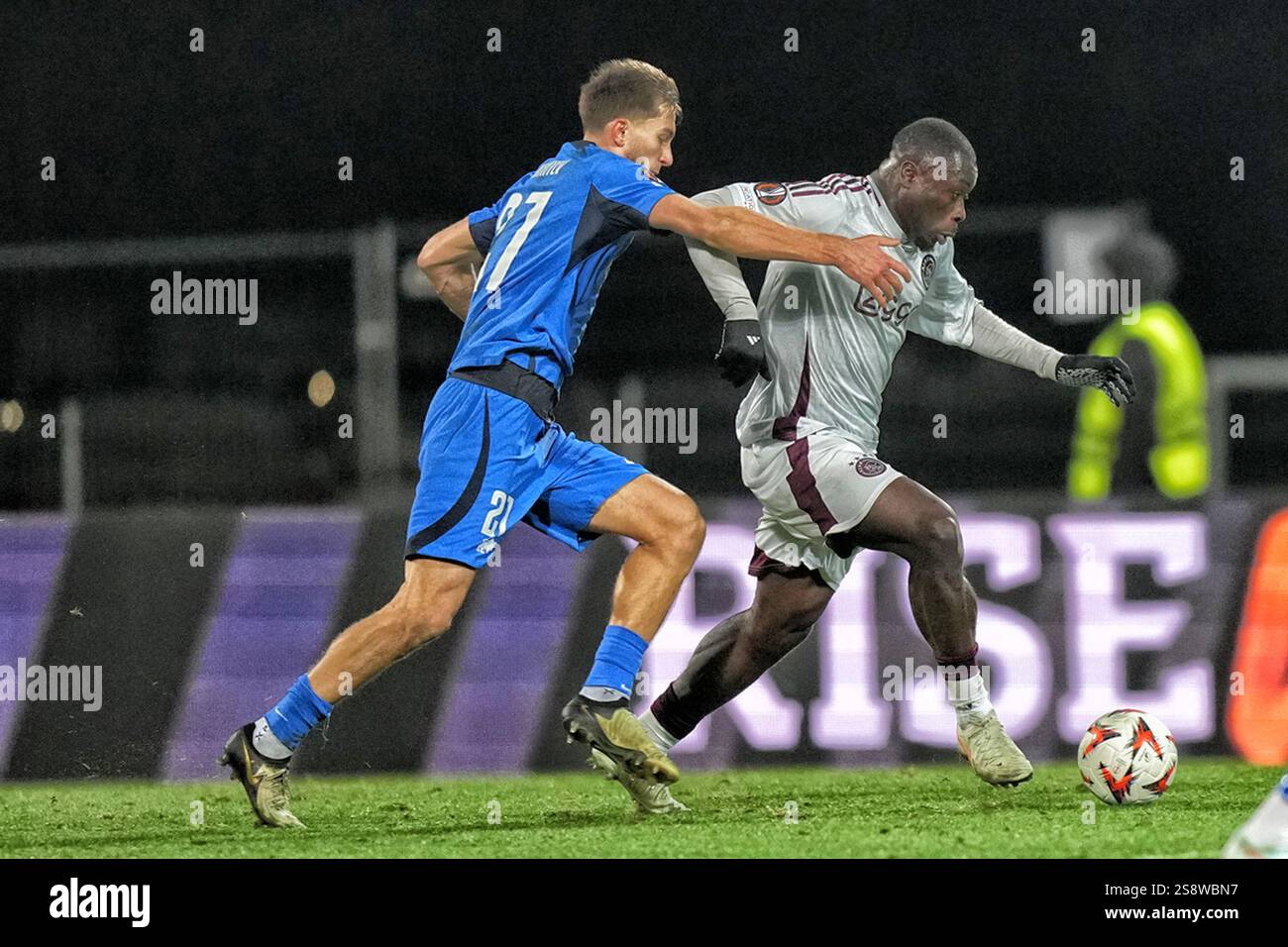 RIGA, 23-01-2025 , Daugava Stadium , football, UEFA Europa League ...