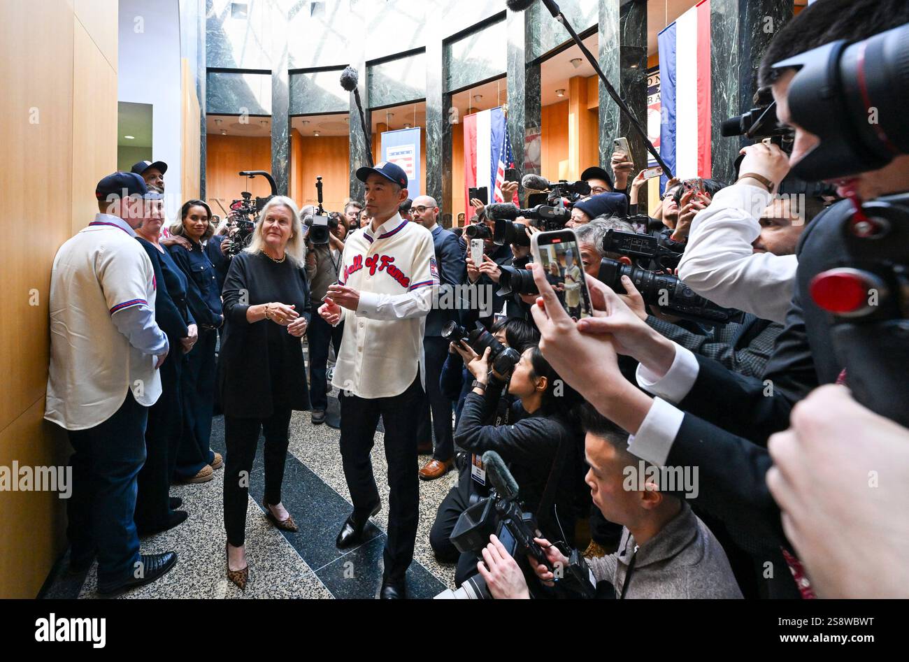 Chairman of the Board Jane Forbes Clark ,left, guides newly elected ...