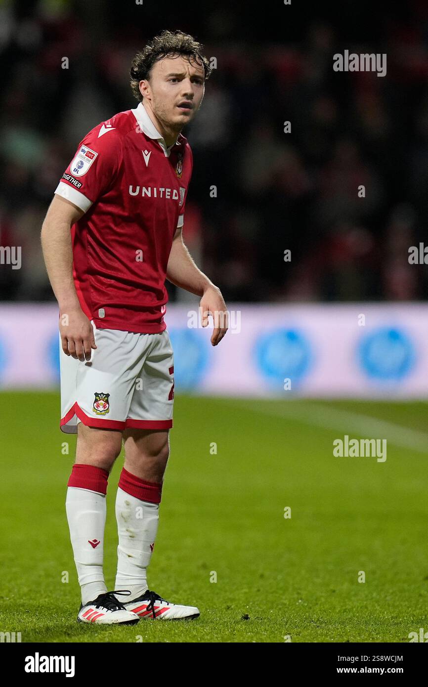 23rd January 2025; STōK Cae Ras, Wrexham, Wales; EFL League One ...