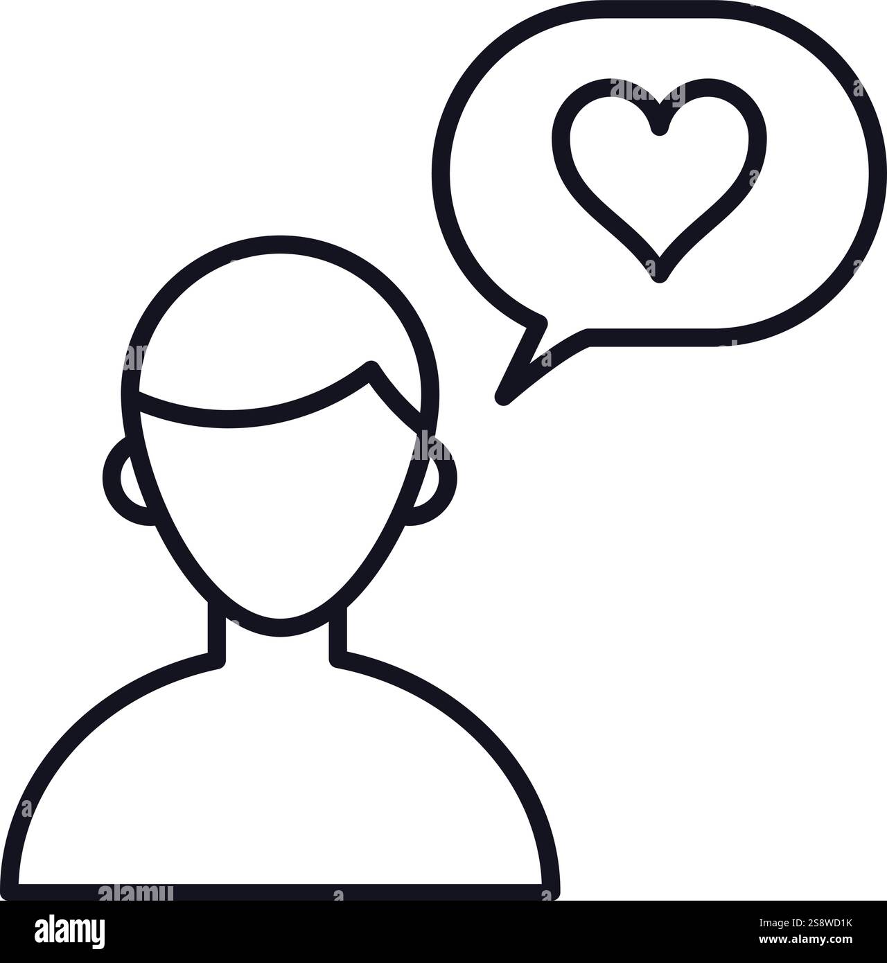 Charity positive message Stock Vector Images - Alamy