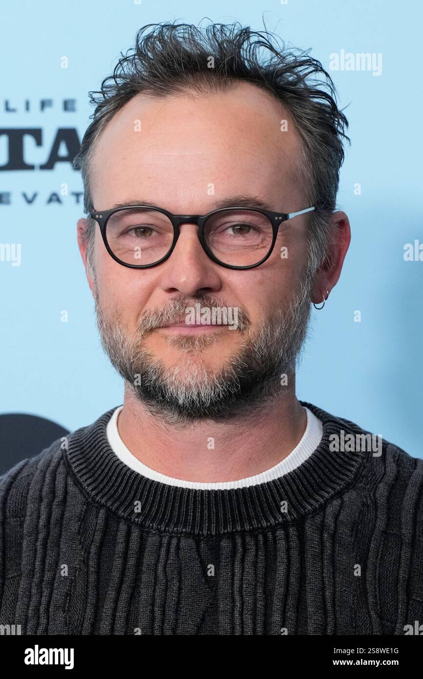 Daniel Henshall attends the premiere of "Jimpa" during the Sundance Film Festival on Thursday ...
