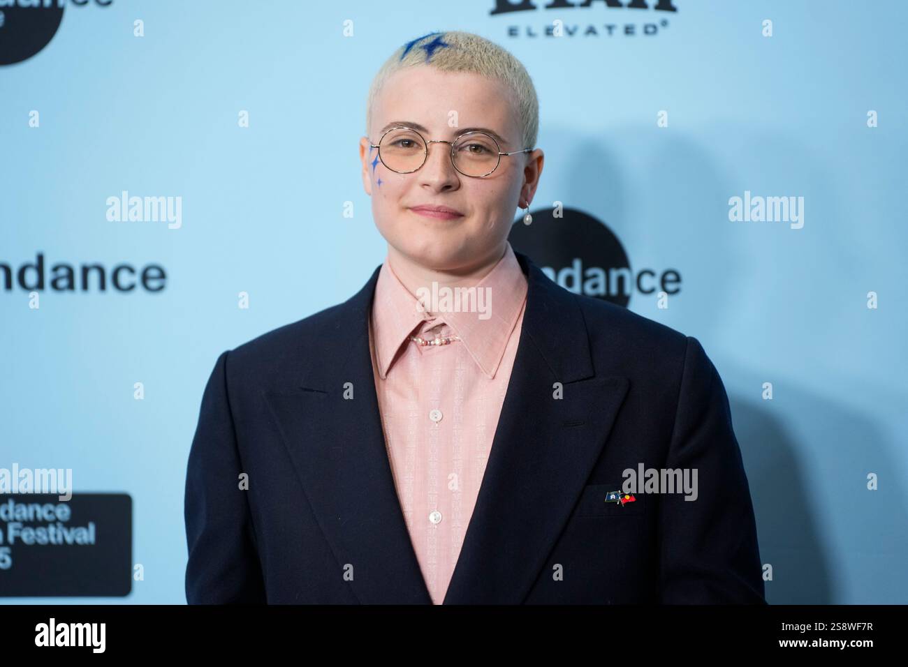 Aud Mason-Hyde attends the premiere of "Jimpa" during the Sundance Film ...
