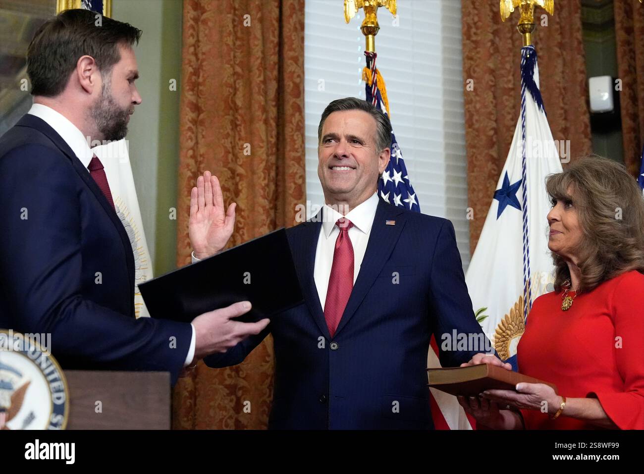 Vice President JD Vance swears in John Ratcliffe as CIA Director as his ...