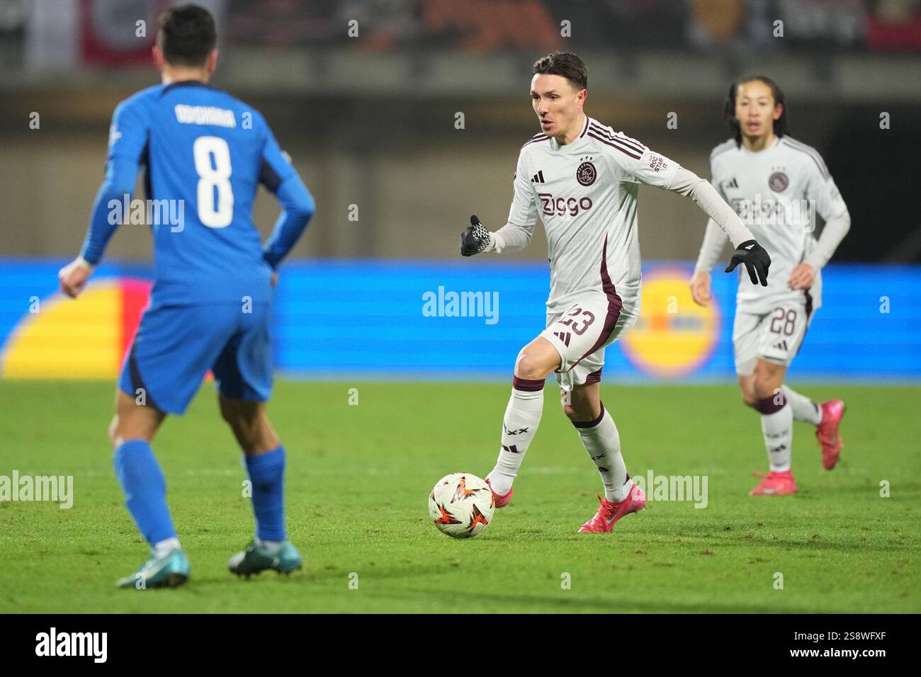 RIGA, 23-01-2025 , Daugava Stadium , football, UEFA Europa League ...