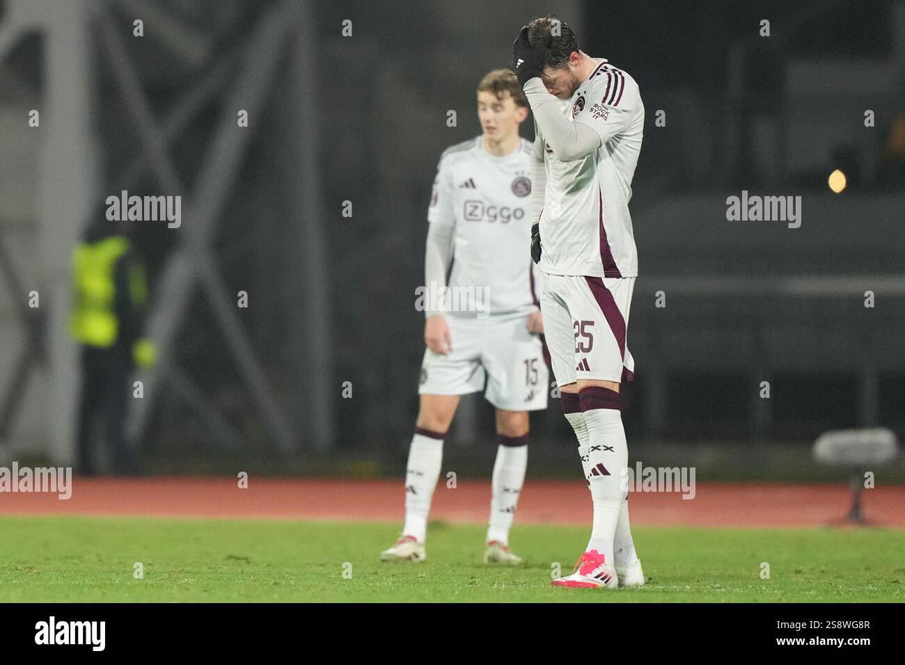 RIGA, 23-01-2025 , Daugava Stadium , football, UEFA Europa League ...