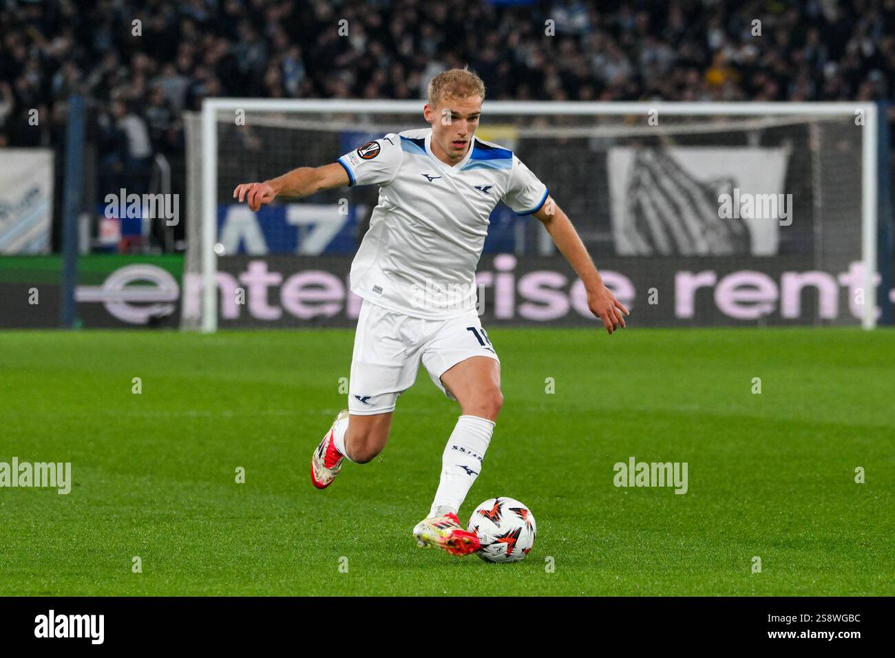 Rome, Italy. 23rd Jan, 2025. Gustav Isaksen of SS Lazio in action ...