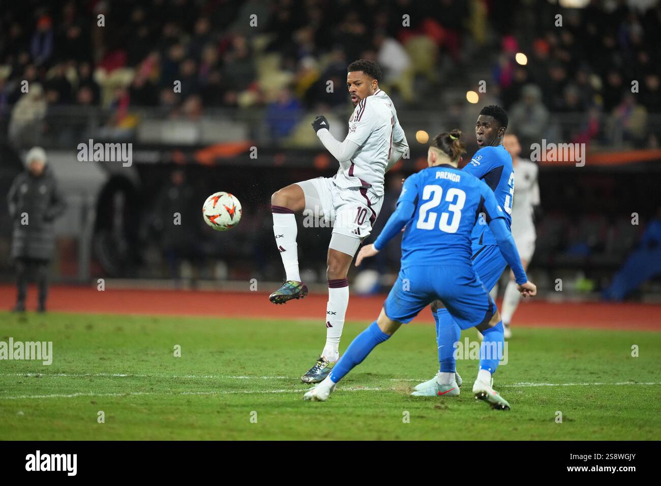 RIGA, 23-01-2025 , Daugava Stadium , football, UEFA Europa League ...