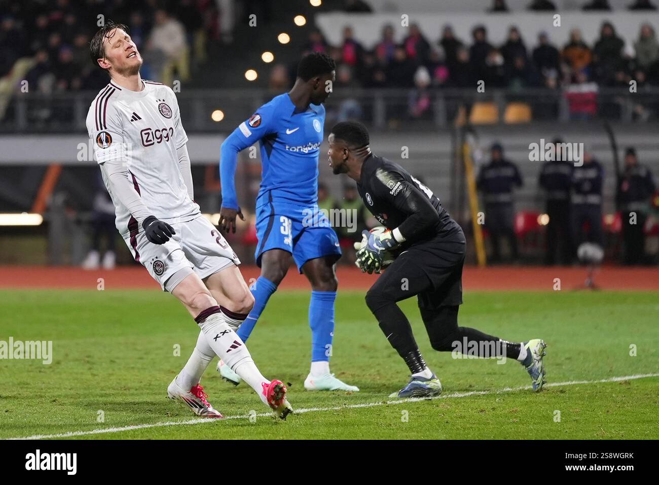 RIGA, 23-01-2025 , Daugava Stadium , football, UEFA Europa League ...