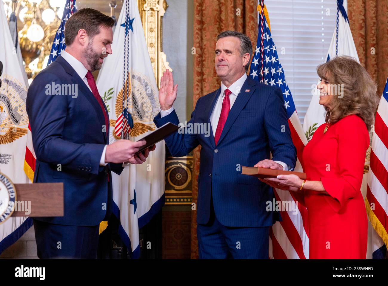 Washington, United States. 23rd Jan, 2025. Vice President JD Vance ...