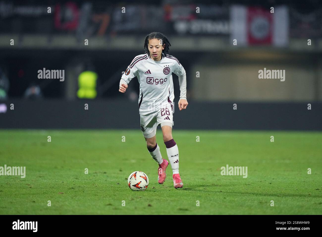RIGA, 23-01-2025 , Daugava Stadium , football, UEFA Europa League ...