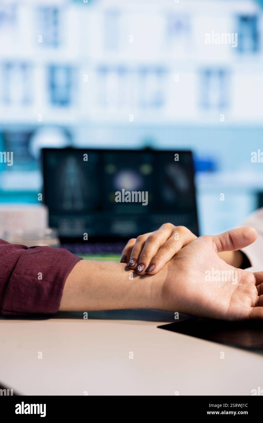 Indian specialist using blood pressure hi-res stock photography and ...