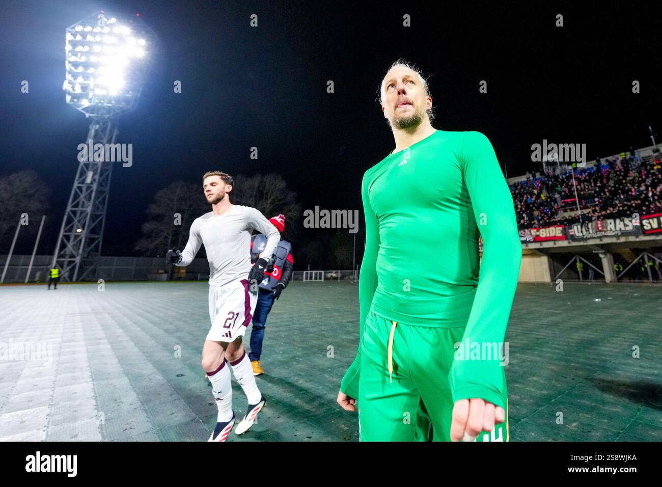 RIGA, 23-01-2025 , Daugava Stadium , football, UEFA Europa League ...