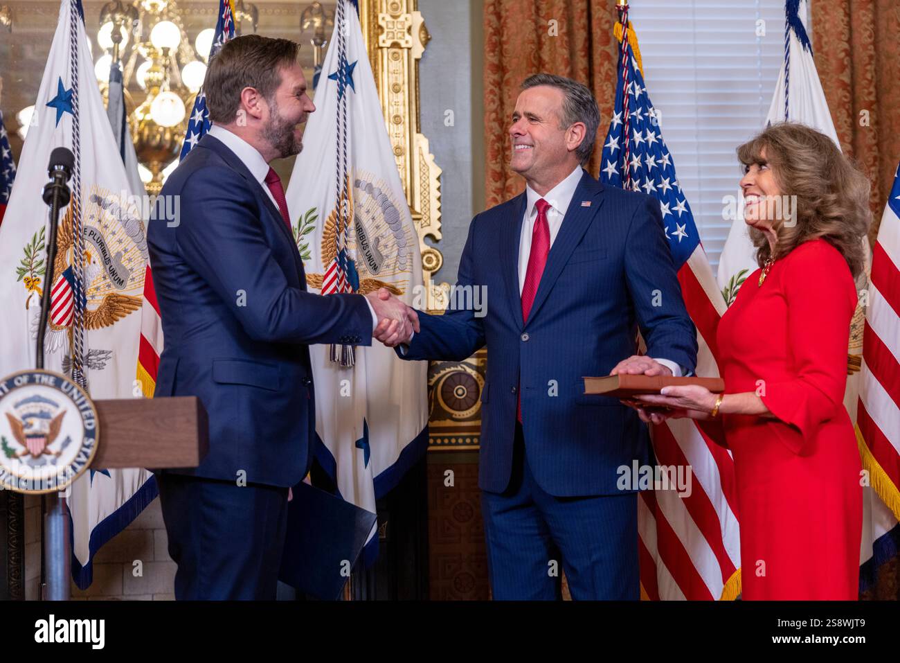 Washington, United States. 23rd Jan, 2025. Vice President JD Vance ...