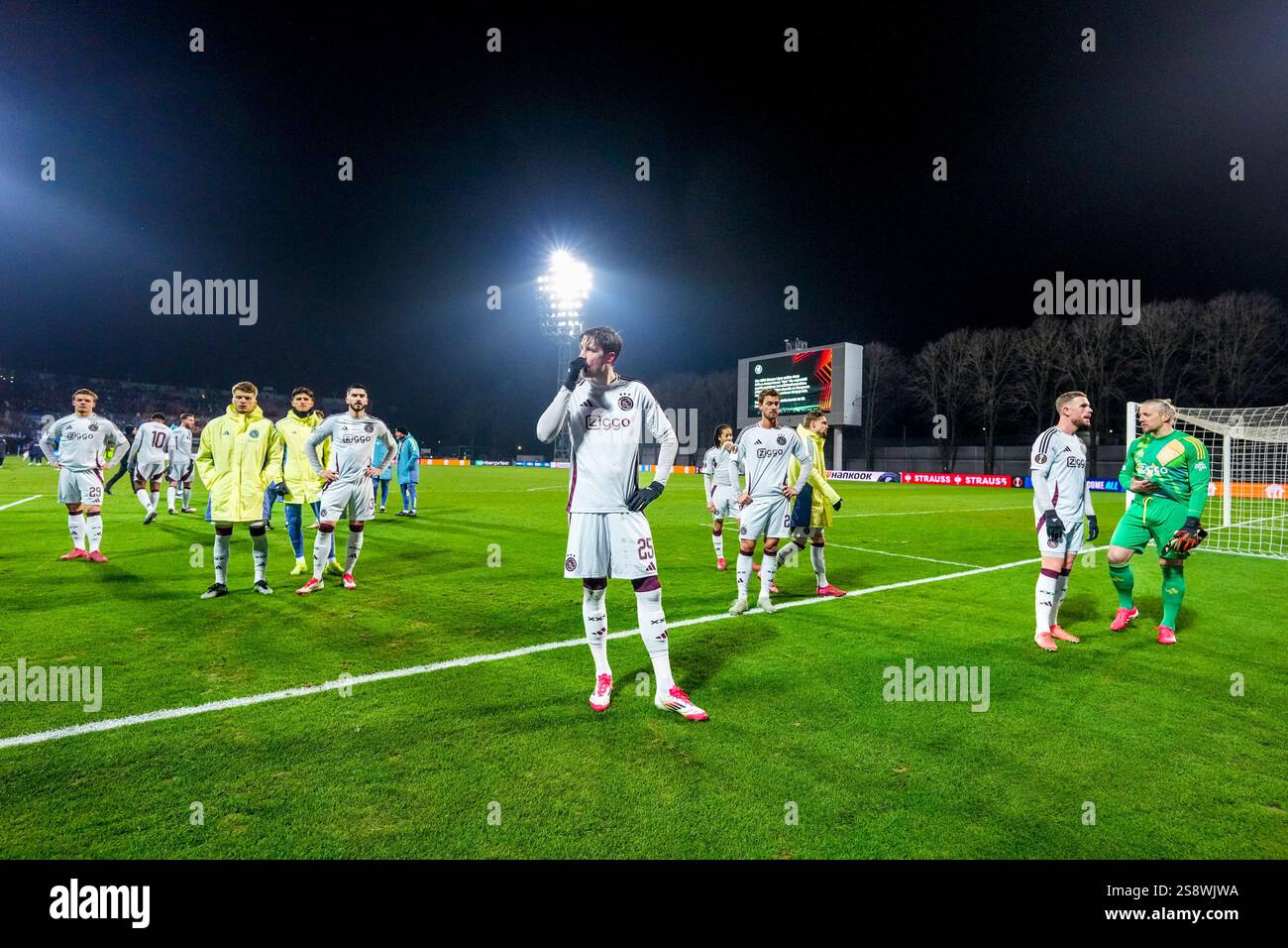 RIGA, 23-01-2025 , Daugava Stadium , football, UEFA Europa League ...