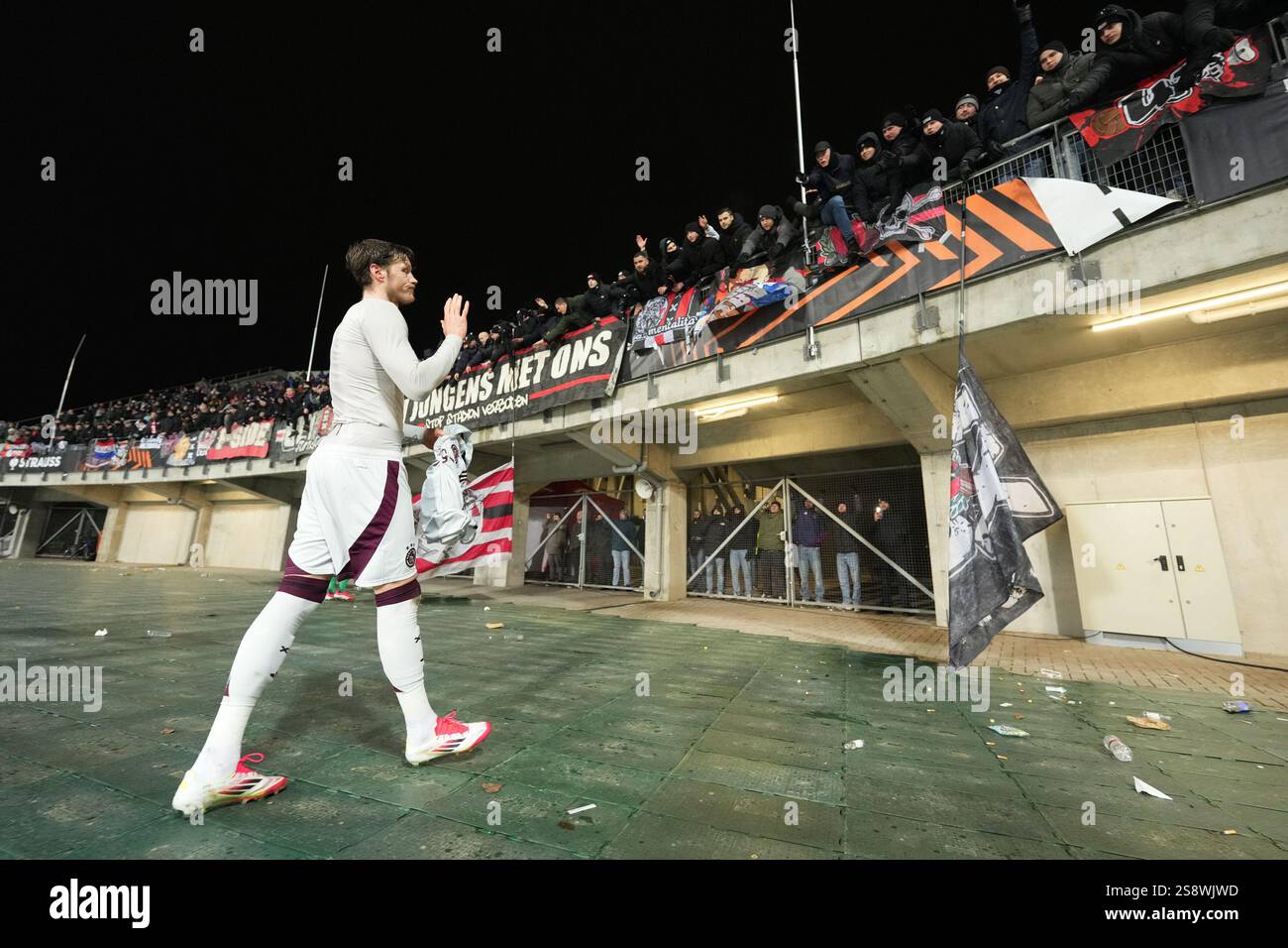 RIGA, 23-01-2025 , Daugava Stadium , football, UEFA Europa League ...