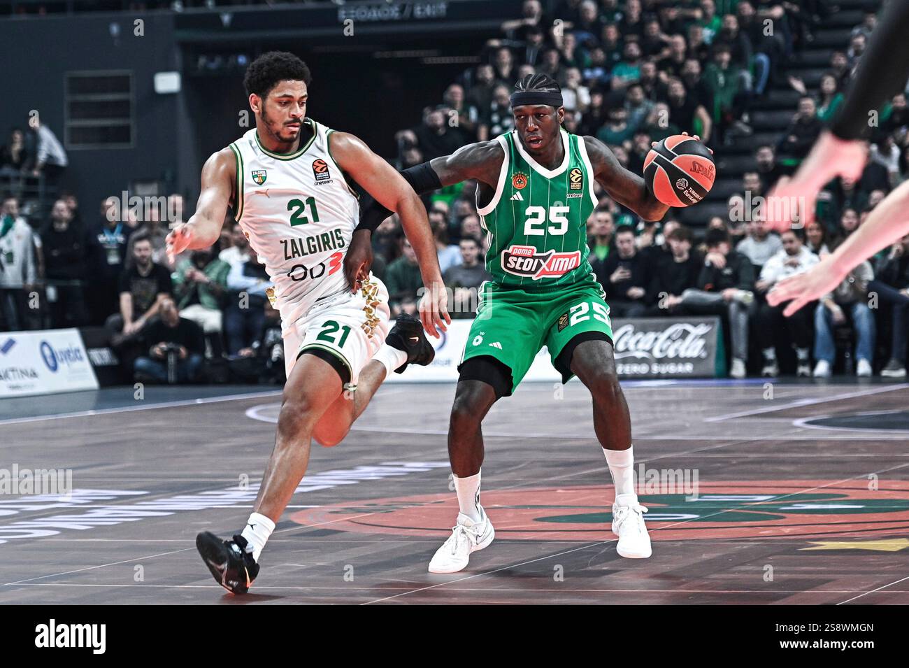 Athens, Greece. 23rd Jan, 2025. 25 Kendrick Nunn of Panathinaikos AKTOR ...