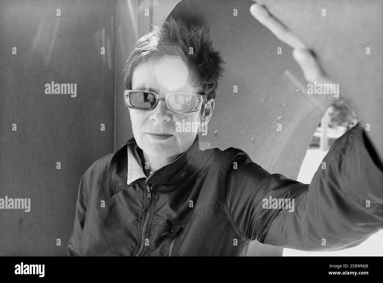 Portrait of German film director Monika Treut, photographed in Chicago ...