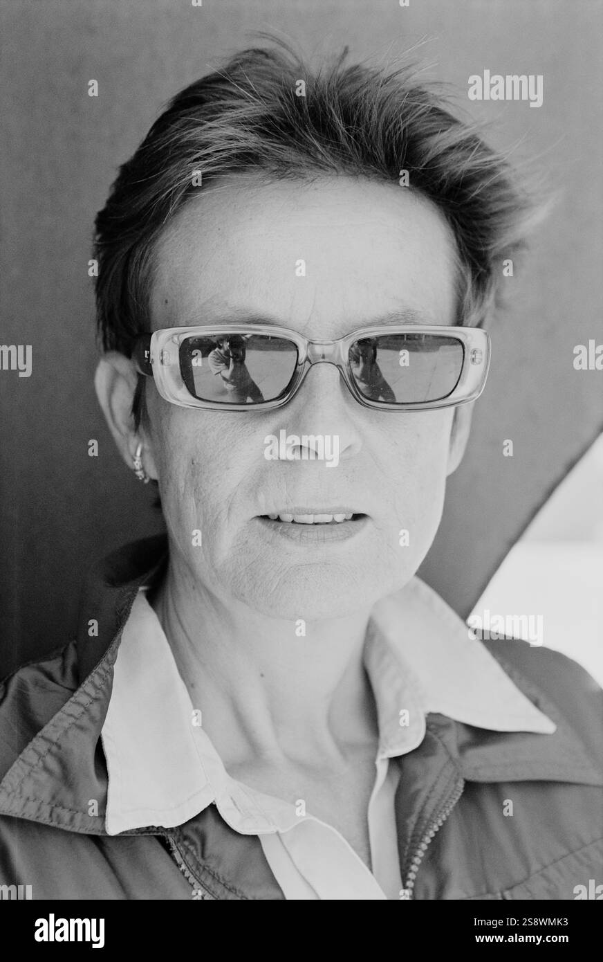 Portrait of German film director Monika Treut, photographed in Chicago ...