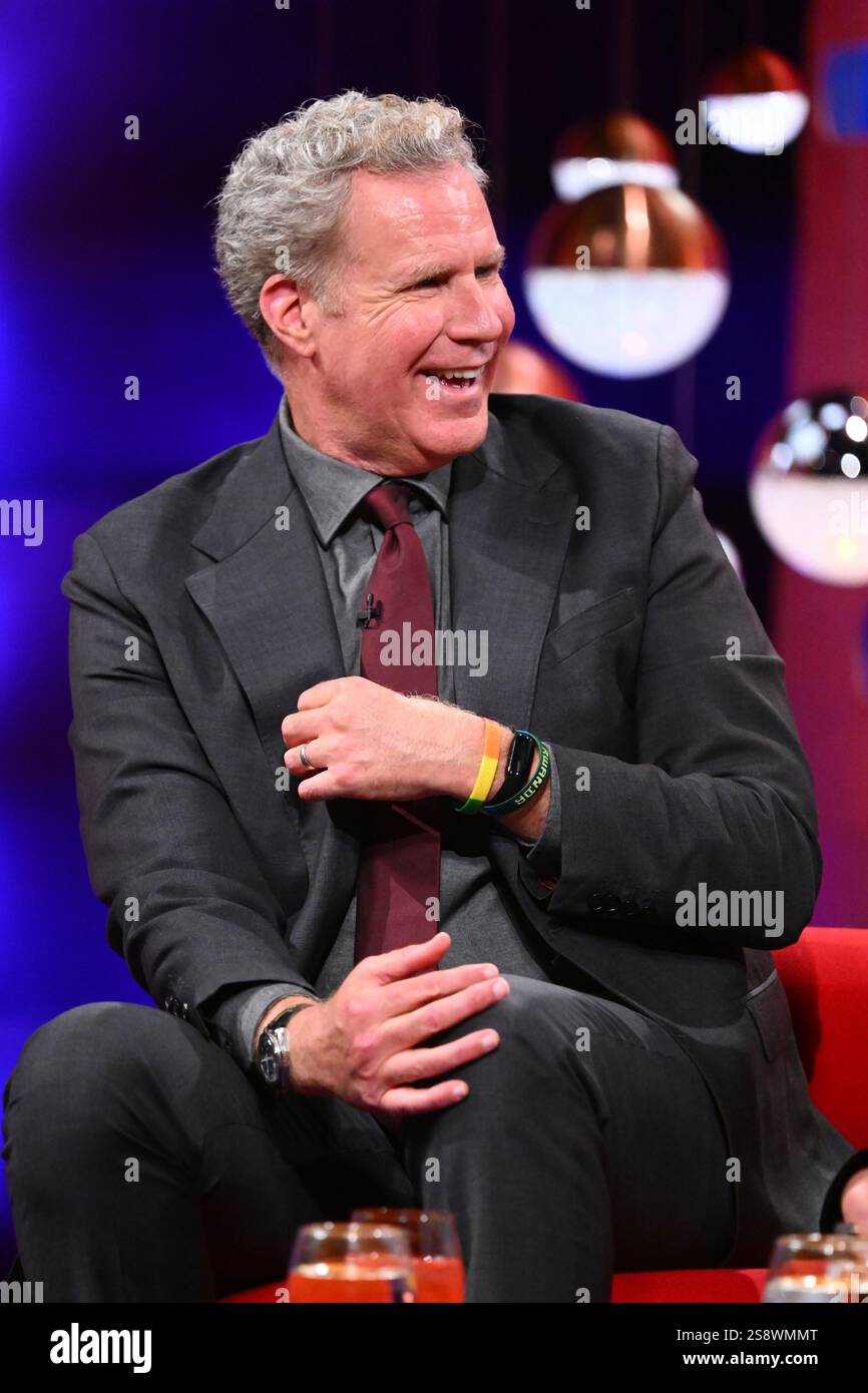 EDITORIAL USE ONLY Will Ferrell during filming for the Graham Norton ...