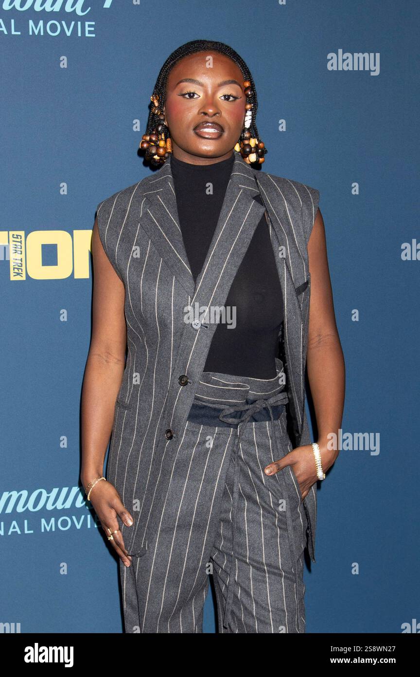 Celia Rose Gooding bei der Weltpremiere des Paramount+ Films ' Star ...