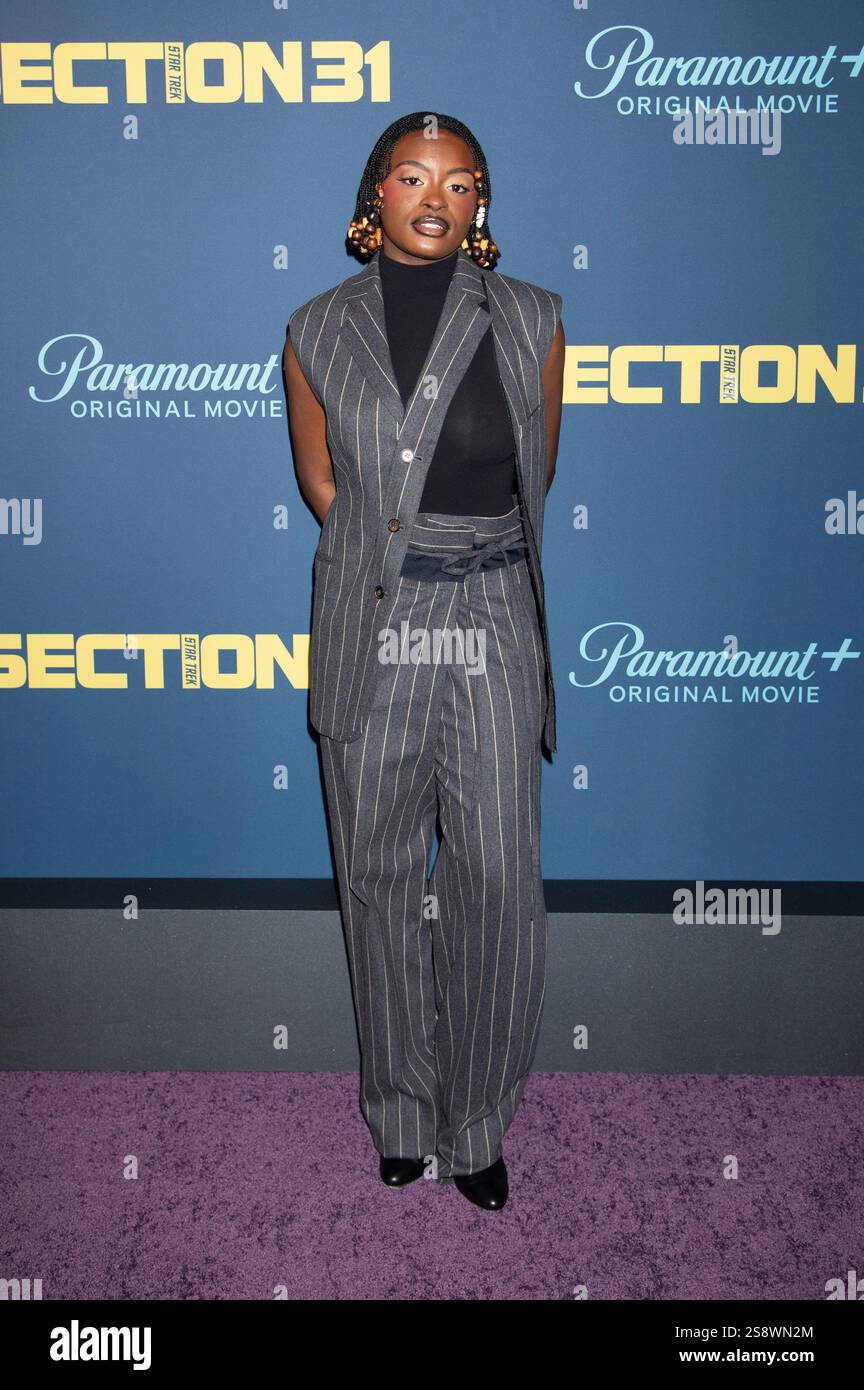Celia Rose Gooding bei der Weltpremiere des Paramount+ Films ' Star ...