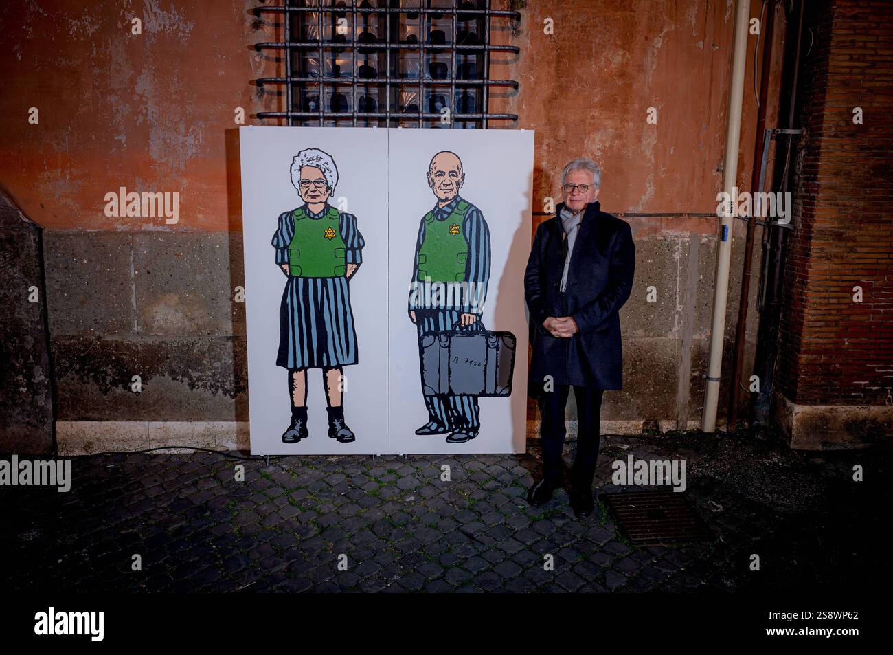 ROME, ITALY - JANUARY 23: The German Ambassador to Italy, Hans-Dieter ...