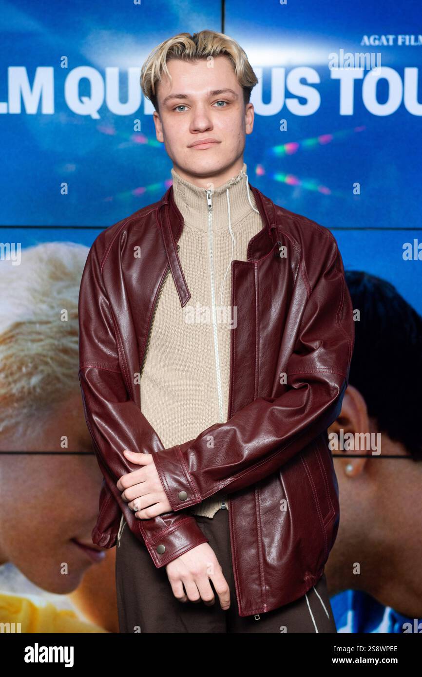 Paris, France. 23rd Jan, 2025. Amaury Foucher attending the La Pampa ...