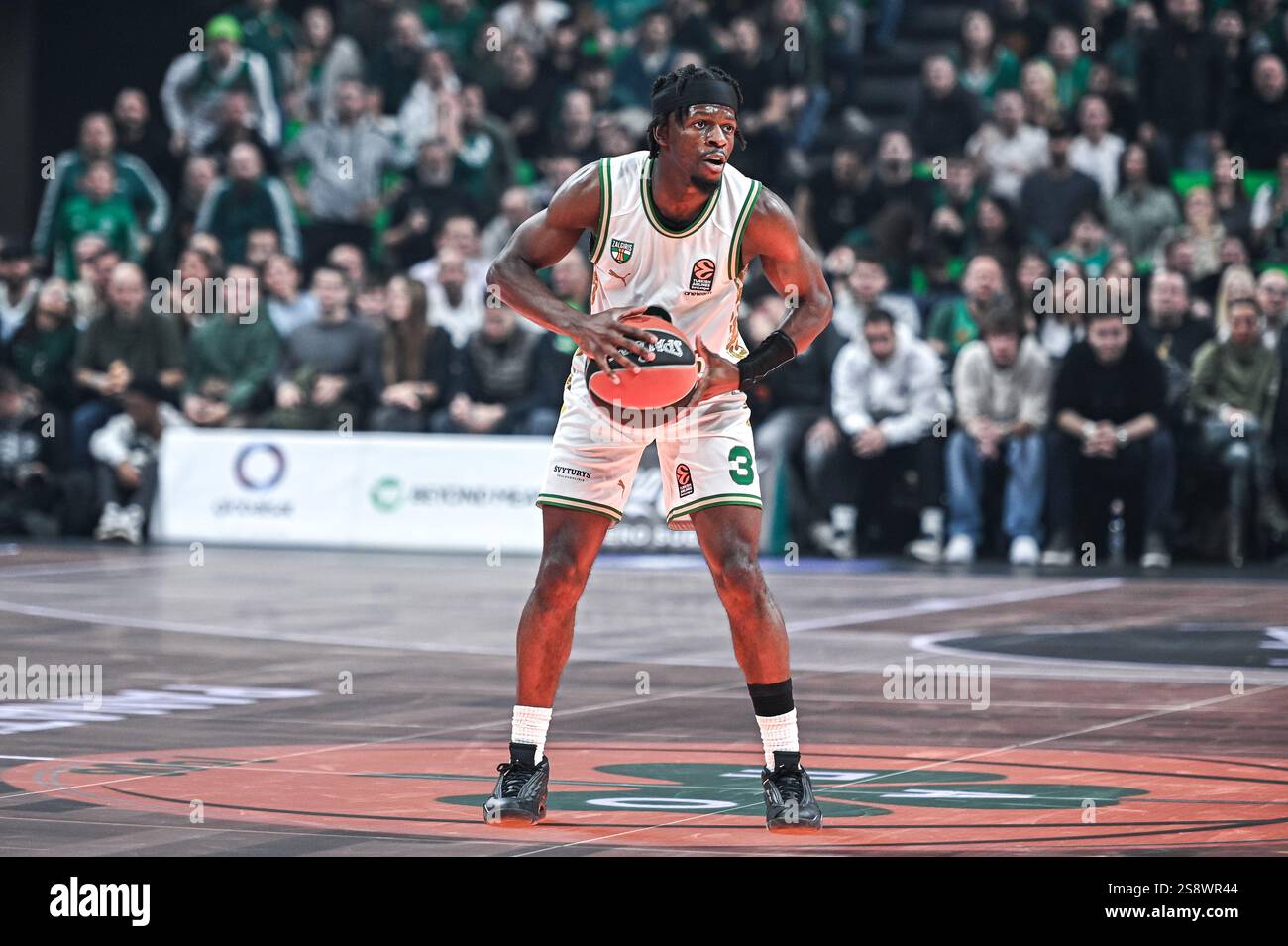 Athens, Athens, Greece. 23rd Jan, 2025. 3 SYLVAIN FRANCISCO of Zalgiris ...