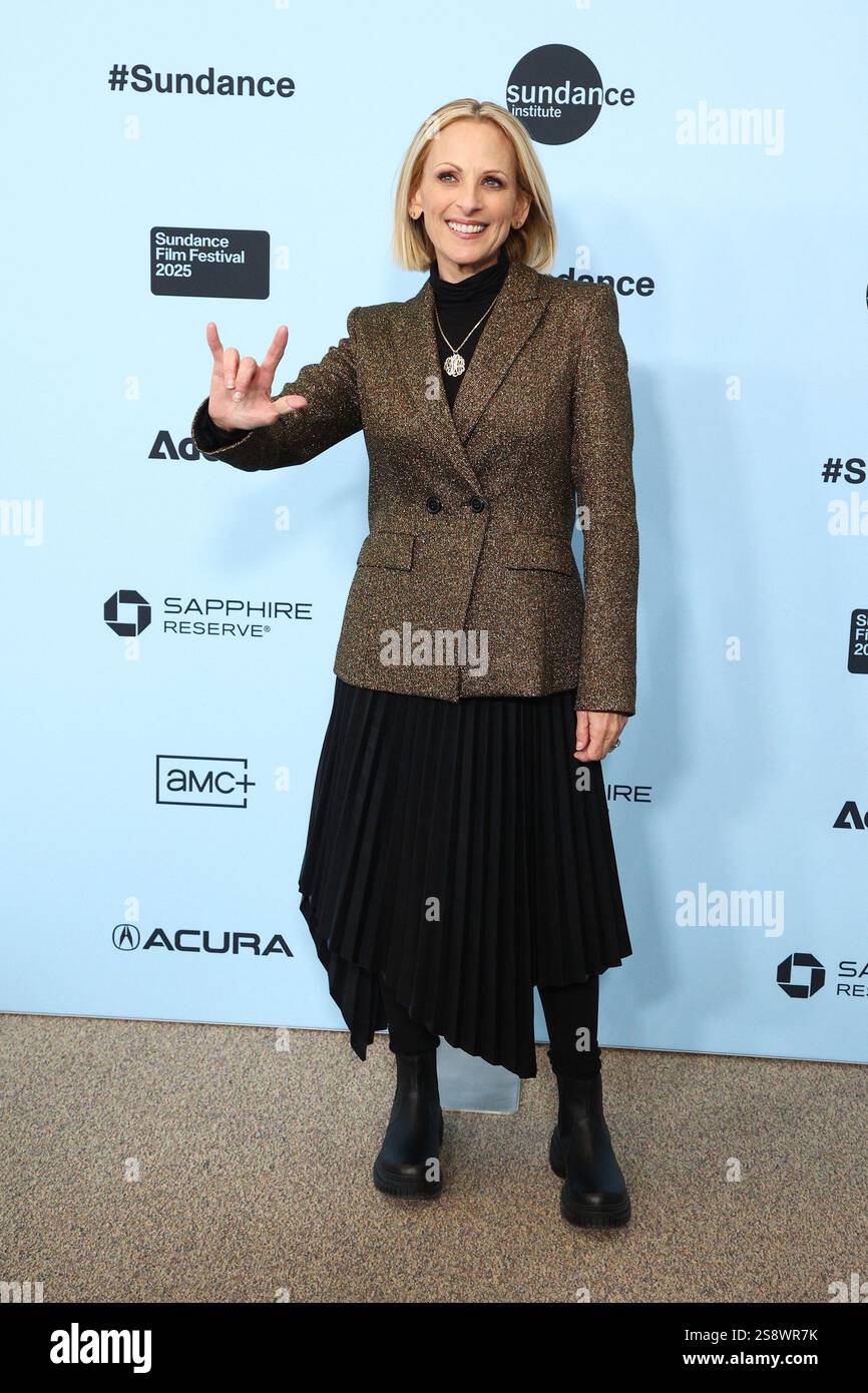 Ut. 23rd Jan, 2025. Marlee Matlin at arrivals for MARLEE MATLIN: NOT ...