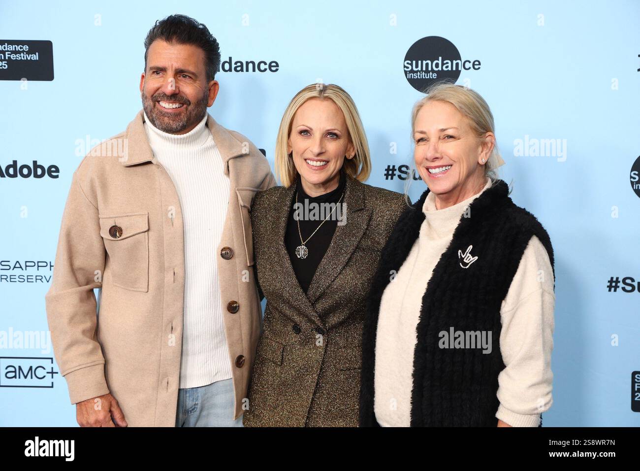 Ut. 23rd Jan, 2025. John Maucere, Marlee Matlin, Liz Tannebaum at ...