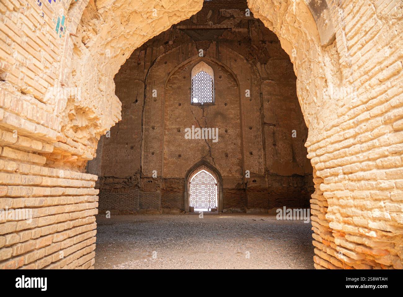 Bibi-Khanym Mosque in Samarkand, Uzbekistan, Central Asia - Built in ...