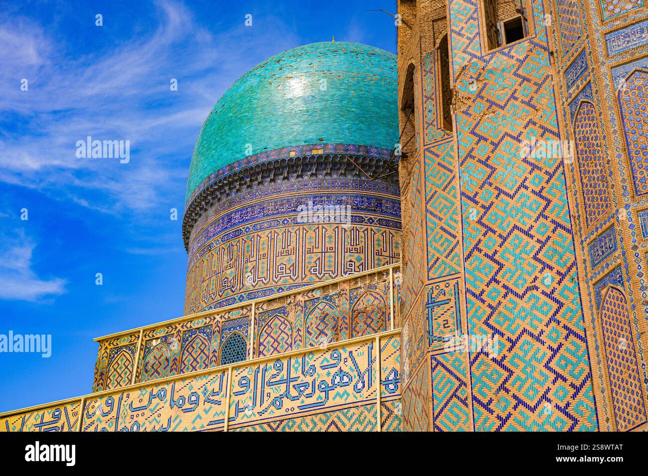 Bibi-Khanym Mosque in Samarkand, Uzbekistan, Central Asia - Built in ...