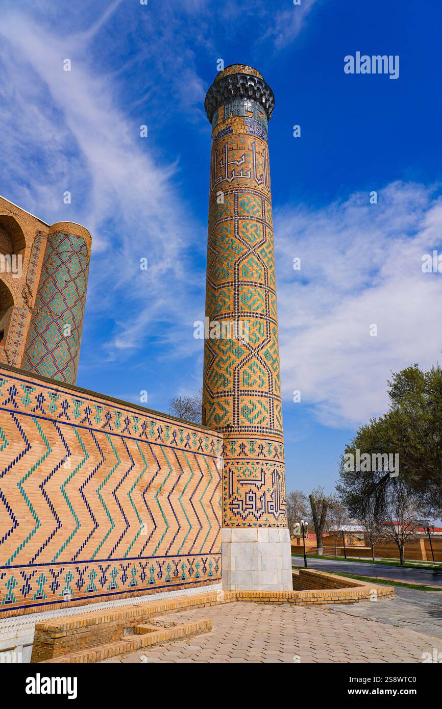 Bibi-Khanym Mosque in Samarkand, Uzbekistan, Central Asia - Built in ...