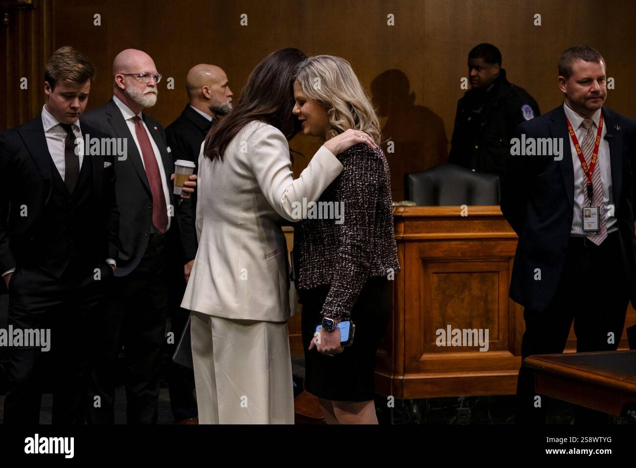 Washington Dc, New York, USA. 23rd Jan, 2025. Brooke Rollins arrives as ...
