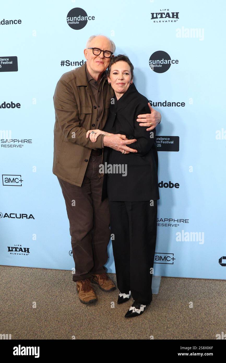 Ut. 23rd Jan, 2025. John Lithgow, Olivia Colman at arrivals for JIMPA ...