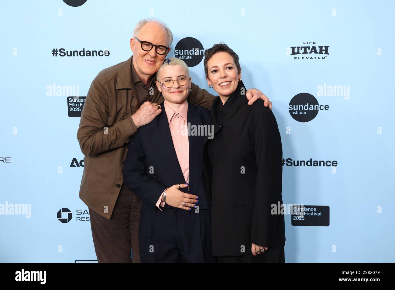Ut. 23rd Jan, 2025. John Lithgow, Aud Mason-Hyde, Olivia Colman at ...