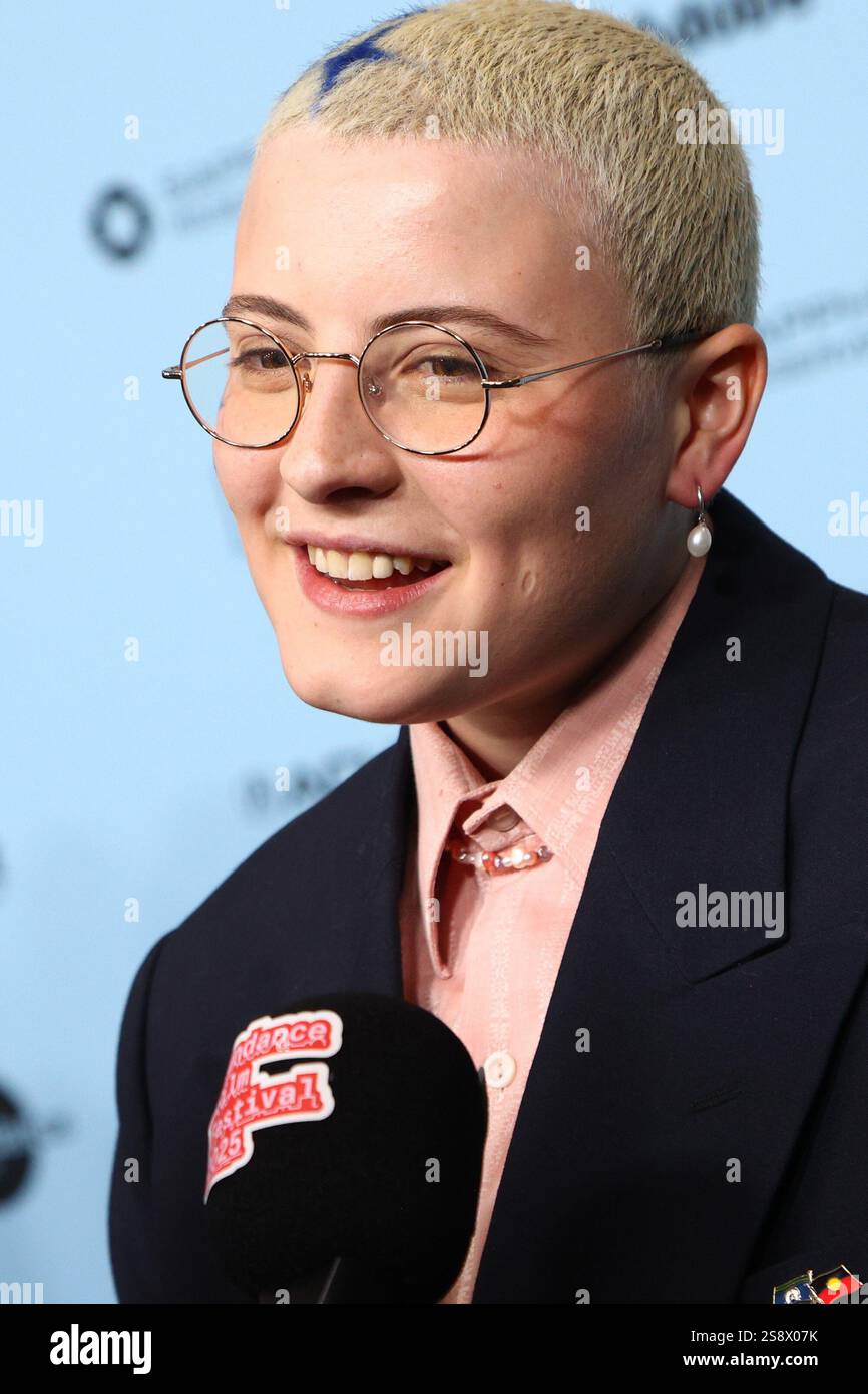 Ut. 23rd Jan, 2025. Aud Mason-Hyde at arrivals for JIMPA Premiere at ...