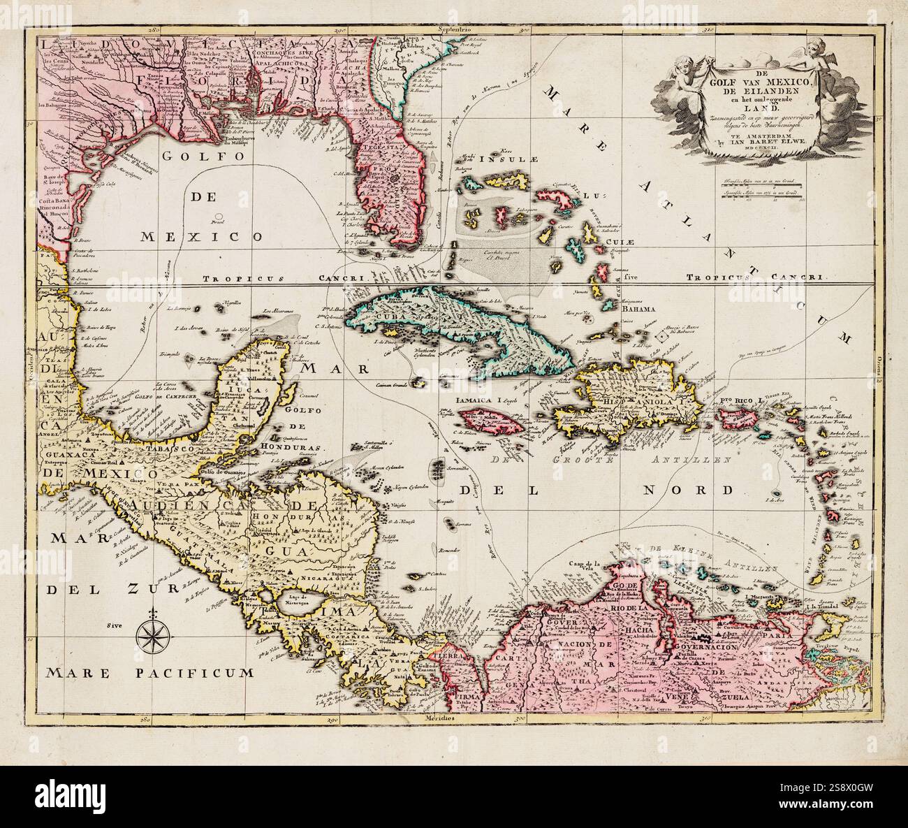 Mexico 18th century map hi-res stock photography and images - Alamy