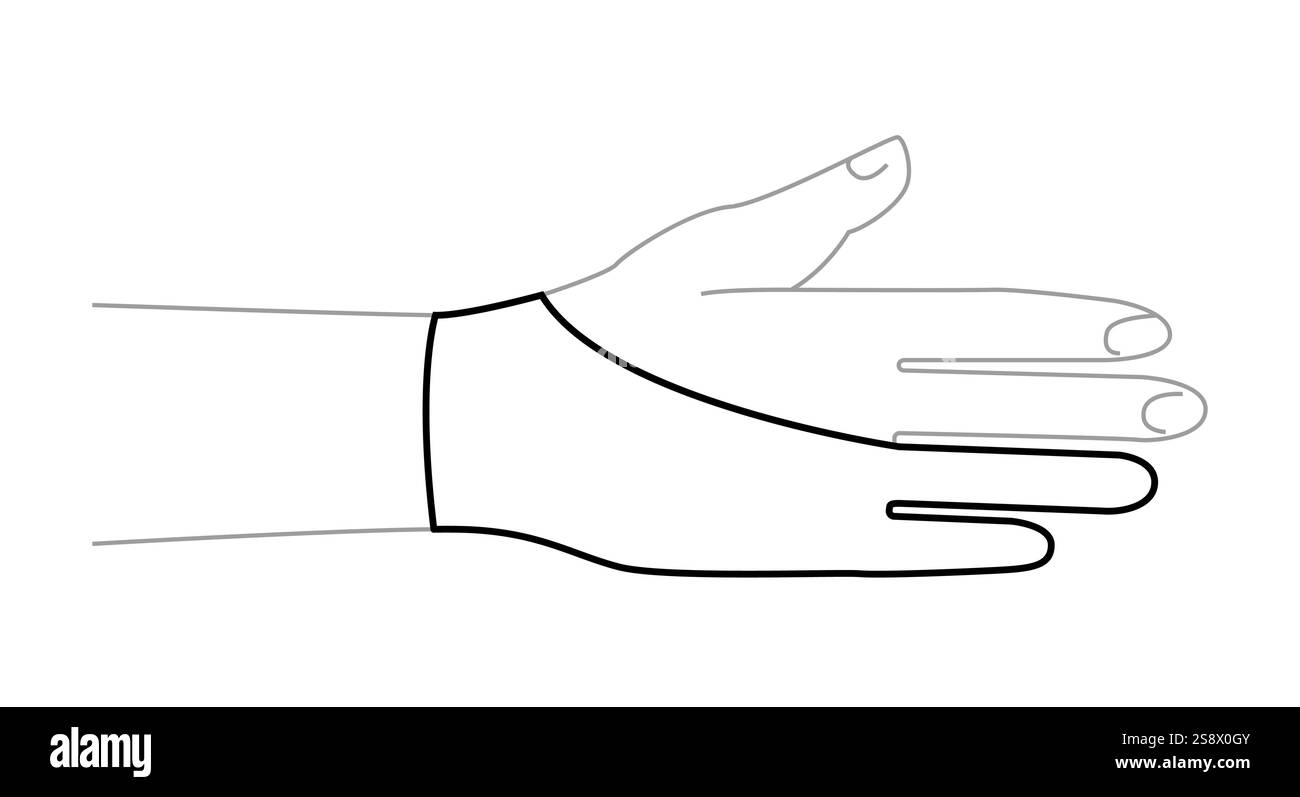 Drawing Gloves Elbow length Fashion hand accessory clothing technical ...