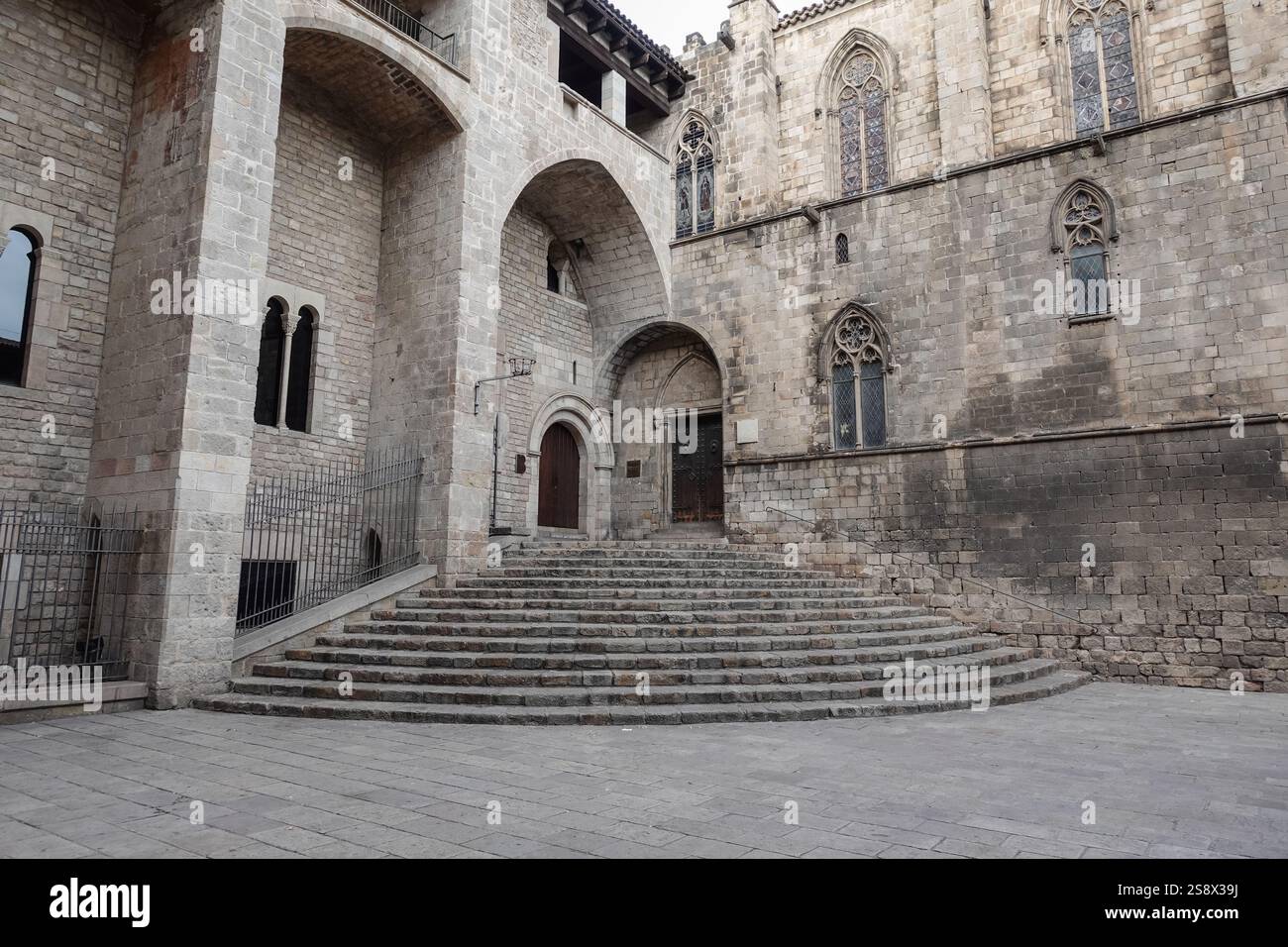 Palau Reial Major de Barcelona is a historic palace complex in Plaça ...