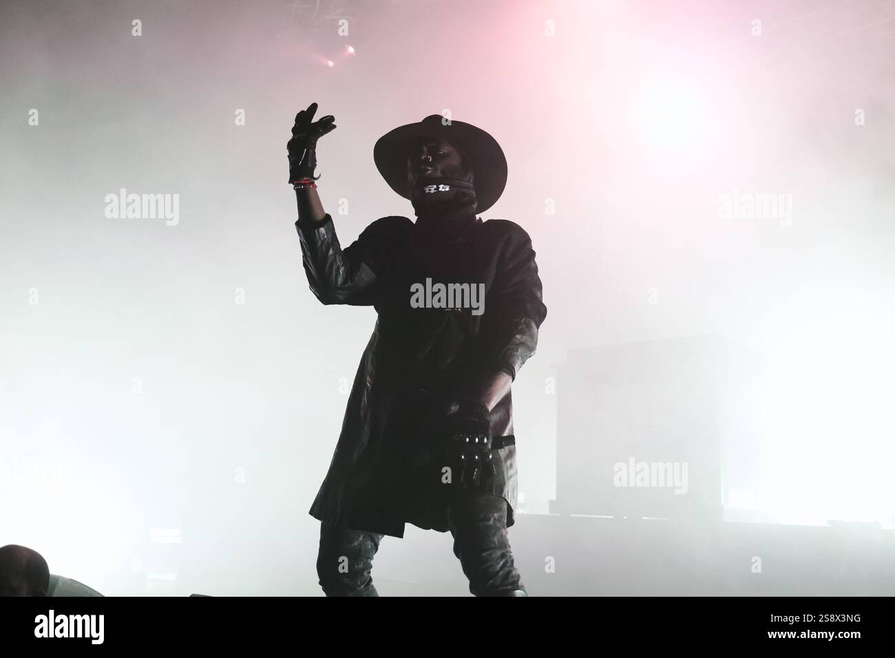 Milan, JPEGMafia performs in concert during the Lay Down My Life Tour ...
