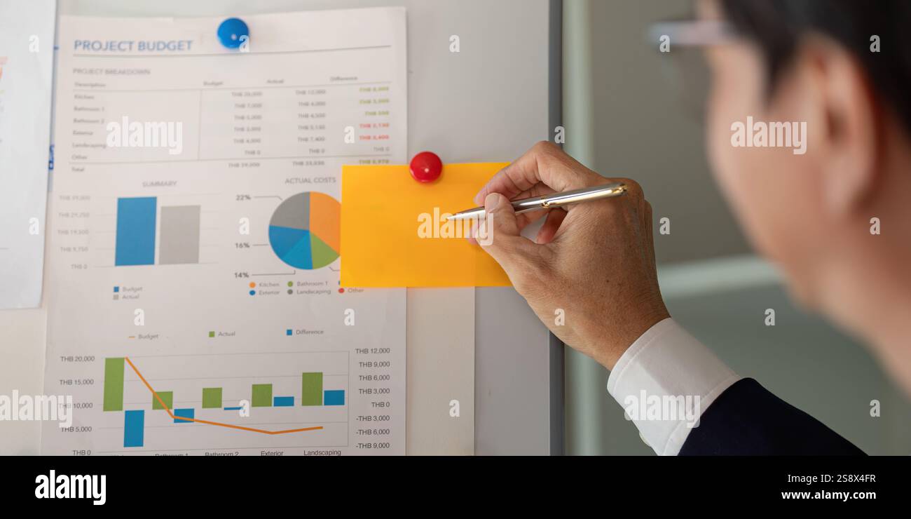 Project budget analysis with financial charts, summary, and cost ...