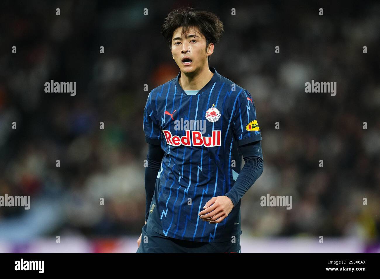 Madrid, Spain. 23rd Jan, 2025. during the UEFA Champions League match between Real Madrid and ...