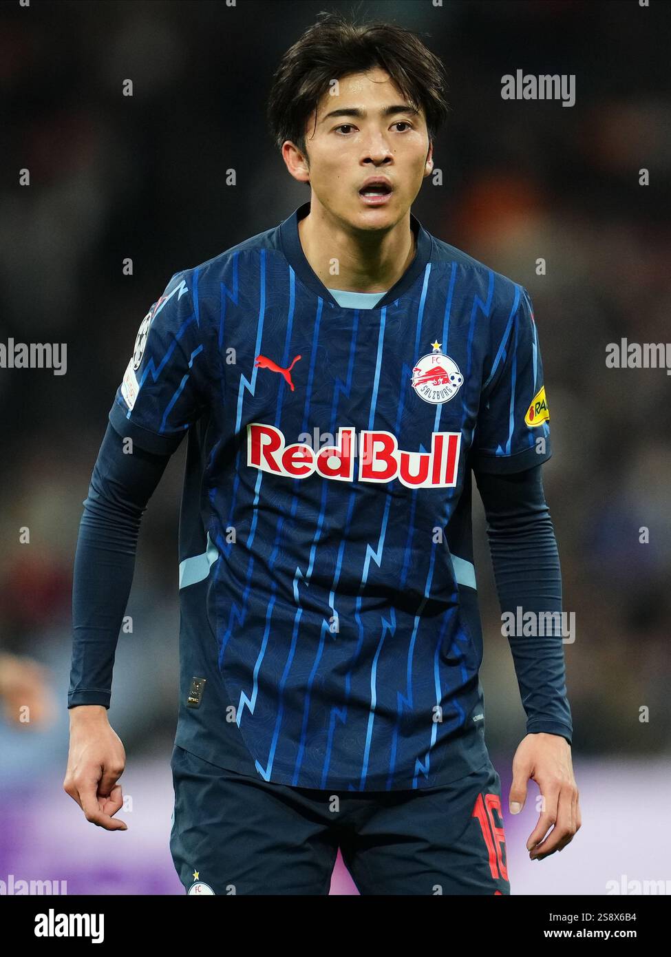 Madrid, Spain. 23rd Jan, 2025. during the UEFA Champions League match between Real Madrid and ...