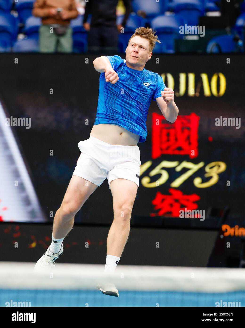 Melbourne, Australia, 23 Jan 2025. Harri Heliovaara (FIN) during the ...